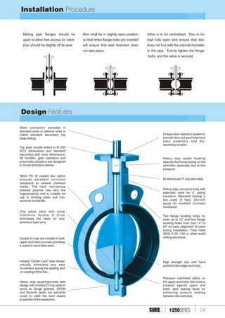 1250 mororised butterfly valve | PDF