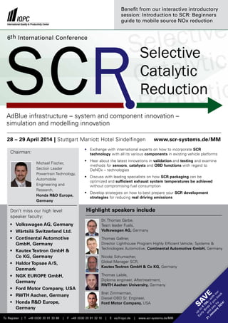 SCR - Selective Catalytic Reduction | PDF