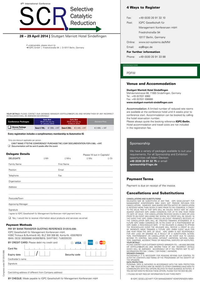 SCR - Selective Catalytic Reduction | PDF