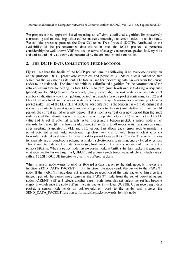 An Efficient Data Collection Protocol For Underwater Wireless Sensor Networks Pdf