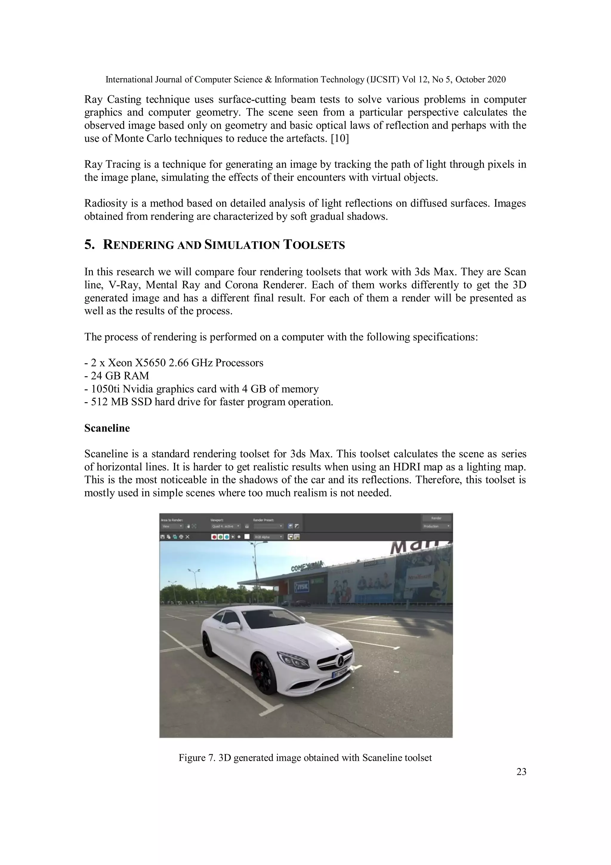 Comparison of Rendering Processes on 3D Model | PDF | 3-D Graphics | Computer Software and ...