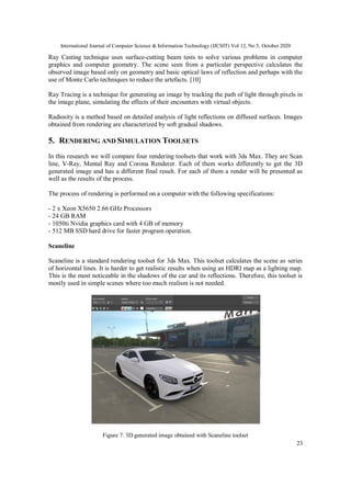 Comparison of Rendering Processes on 3D Model | PDF | 3-D Graphics ...