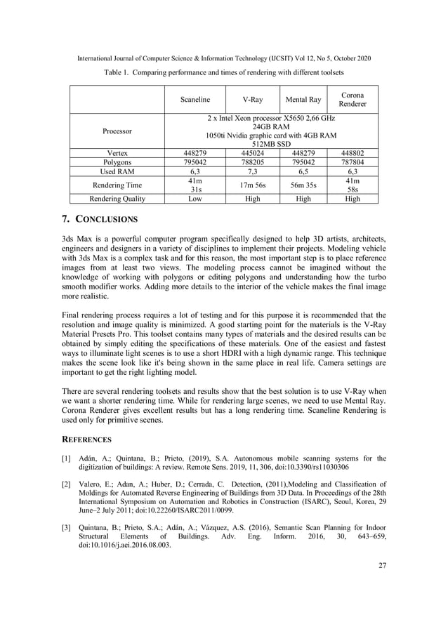 Comparison of Rendering Processes on 3D Model | PDF | 3-D Graphics | Computer Software and ...