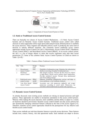 IN-DEPTH ANALYSIS AND SYSTEMATIC LITERATURE REVIEW ON RISK BASED ACCESS CONTROL IN CLOUD | PDF