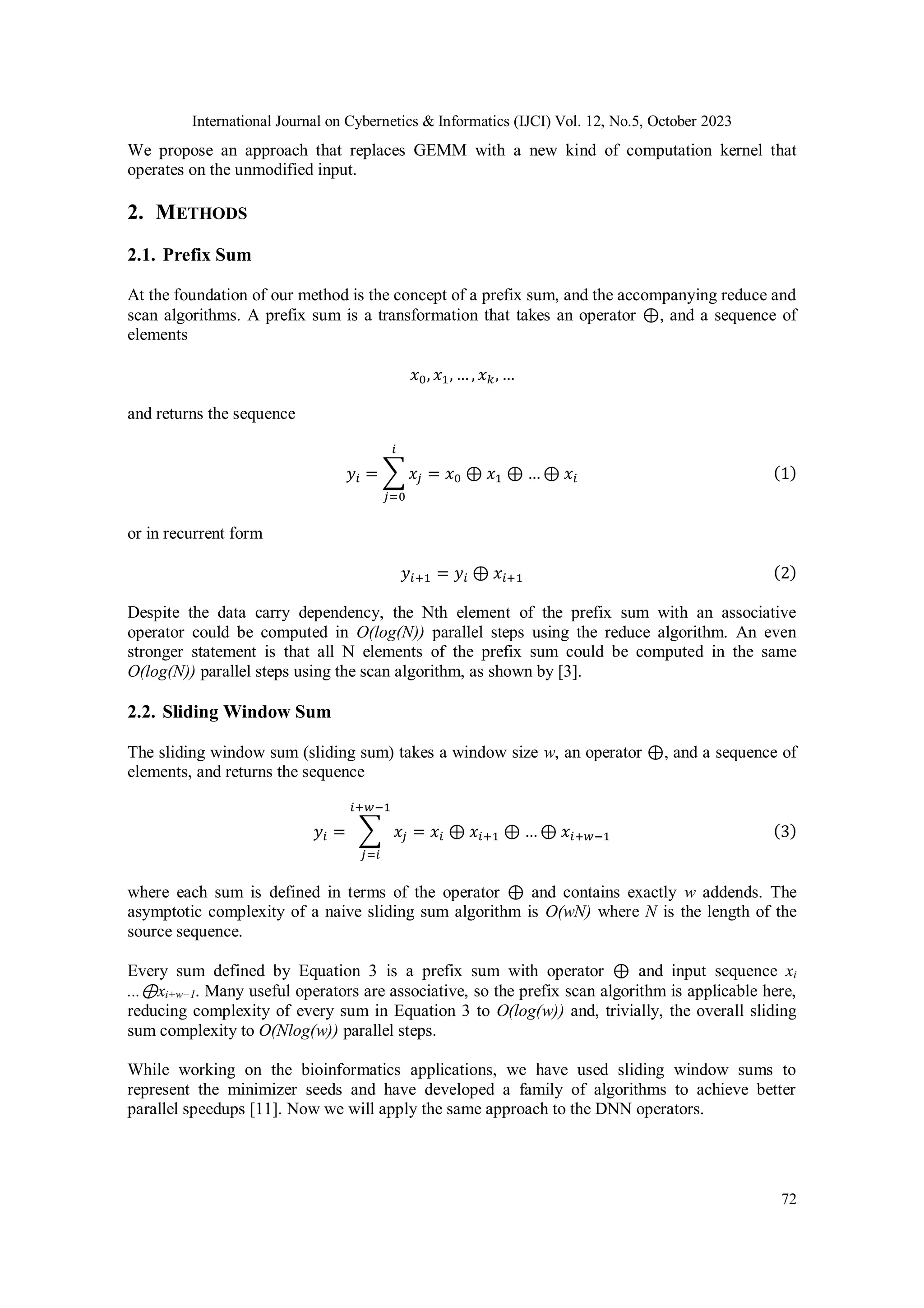 SLIDING WINDOW SUM ALGORITHMS FOR DEEP NEURAL NETWORKS | PDF SLIDING WINDOW SUM ALGORITHMS FOR DEEP NEURAL NETWORKS | PDF