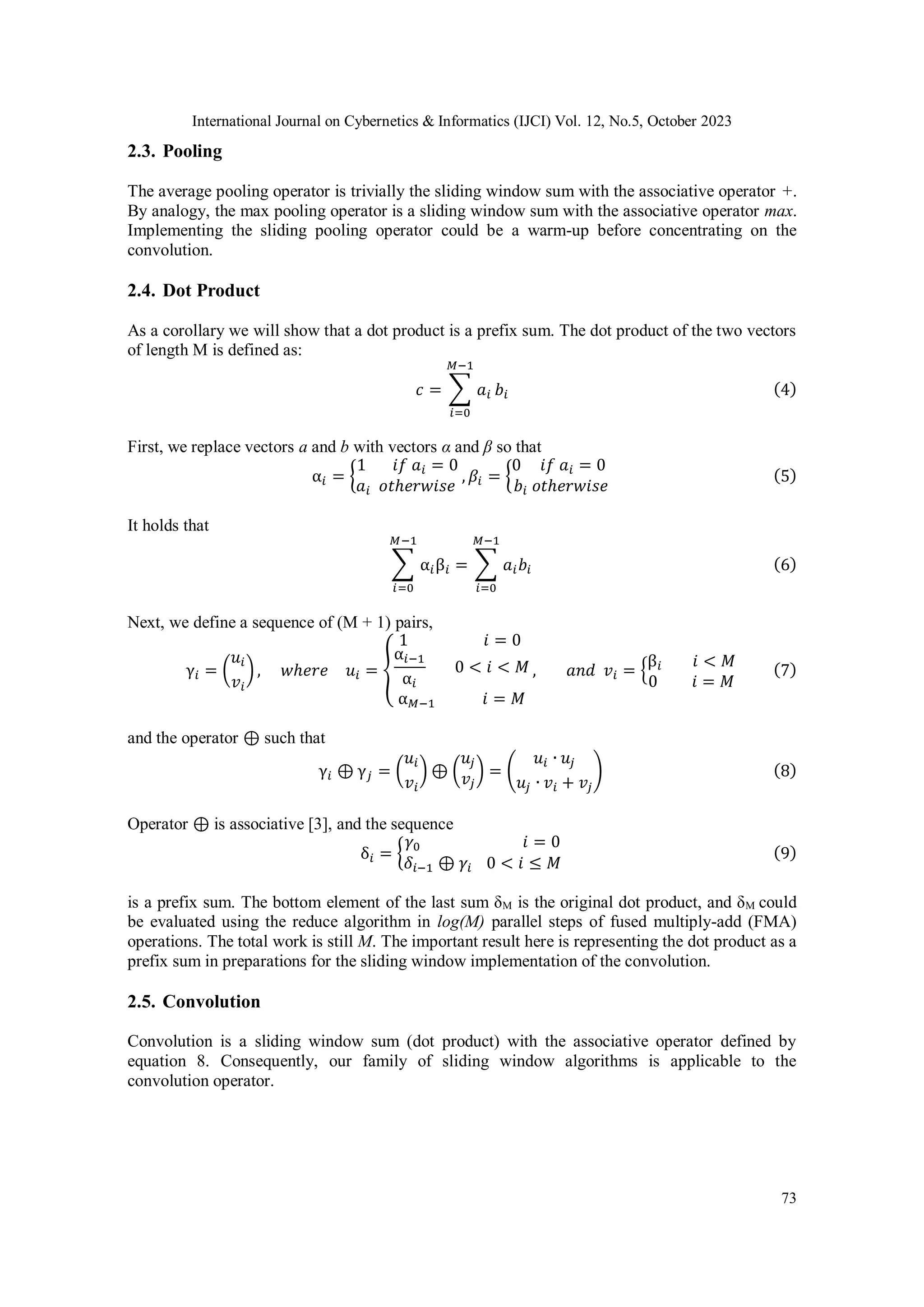 SLIDING WINDOW SUM ALGORITHMS FOR DEEP NEURAL NETWORKS | PDF SLIDING WINDOW SUM ALGORITHMS FOR DEEP NEURAL NETWORKS | PDF