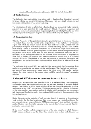 Applying User Experience and Usercentered Design Software Processes in Undergraduate Mobile ...