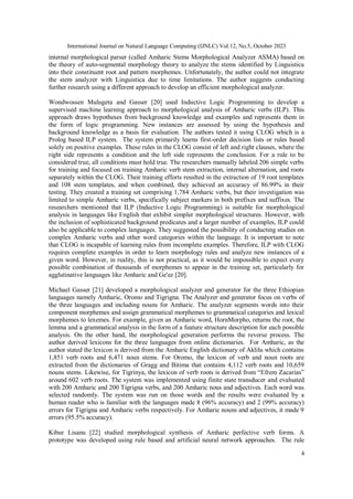 Design and Development of Morphological Analyzer for Tigrigna Verbs using Hybrid Approach | PDF