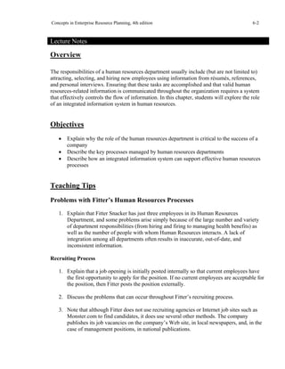 Concepts in Enterprise Resource Planning 4th Edition Monk Solutions ...
