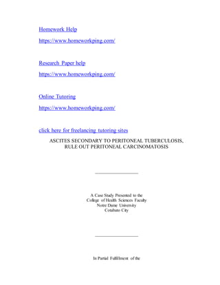 125321274 peritoneal-carcinomatosis-grand-case-study | DOCX