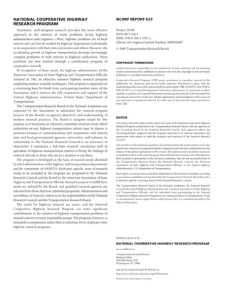 Guidelines For Dowel Alignment In Concrete Pavements Lev Khazanovich | PDF