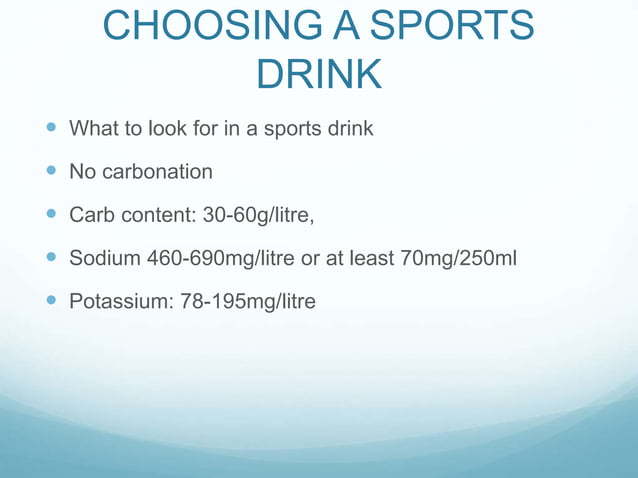 nutrition and athletic performance presentation | PPT | Healthy Cooking ...