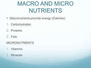 nutrition and athletic performance presentation | PPT