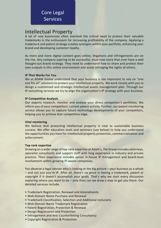 brochure ADAM global | PDF