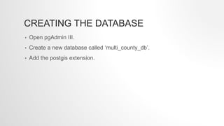 SaaSy maps - using django-tenants and geodjango to provide web-gis software-as-a-service | PPTX