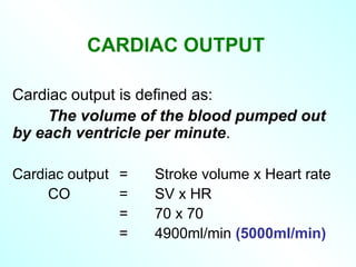 Comprehensive Overview of Cardiac Output and Its Regulation in Human ...