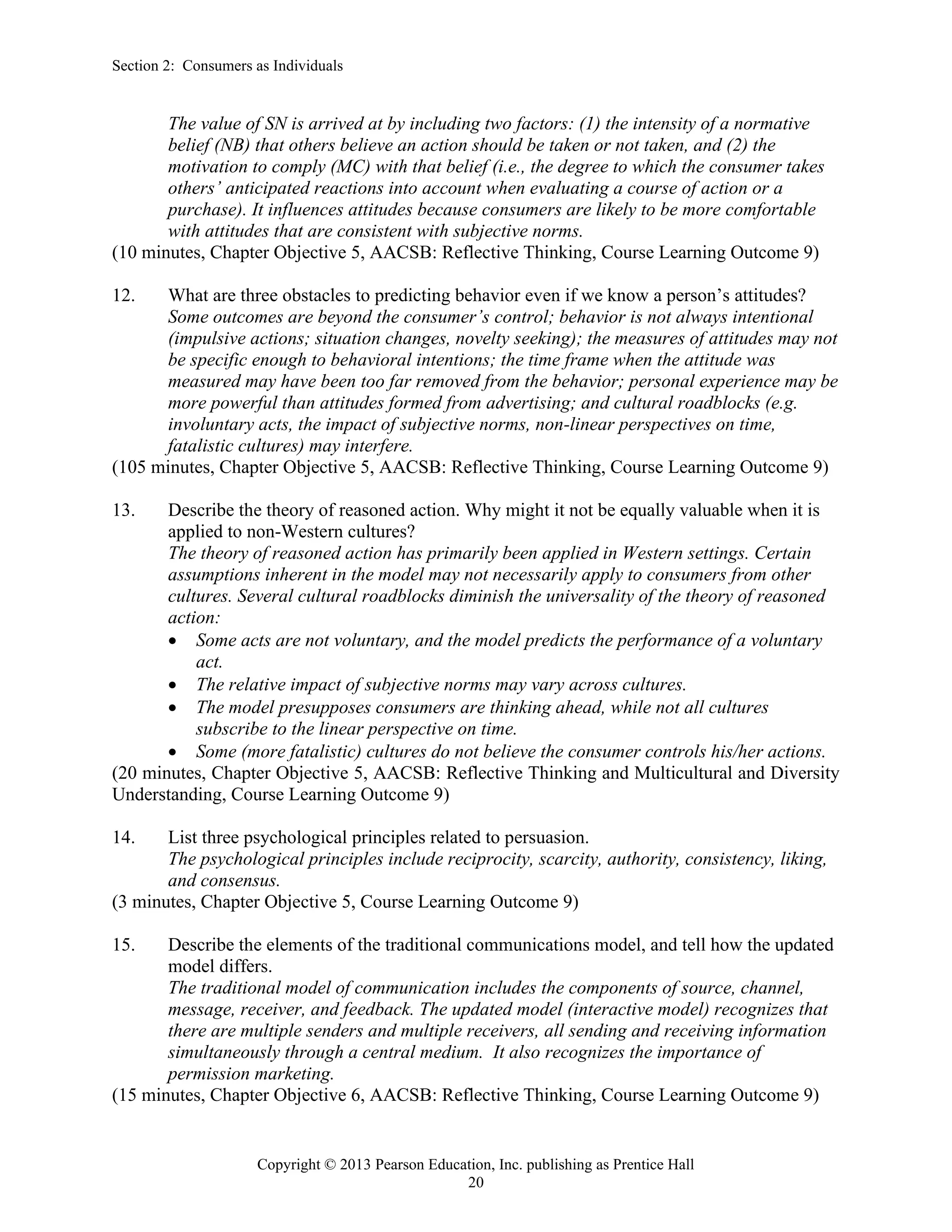 Consumer Behavior 10th Edition Solomon Solutions Manual | PDF