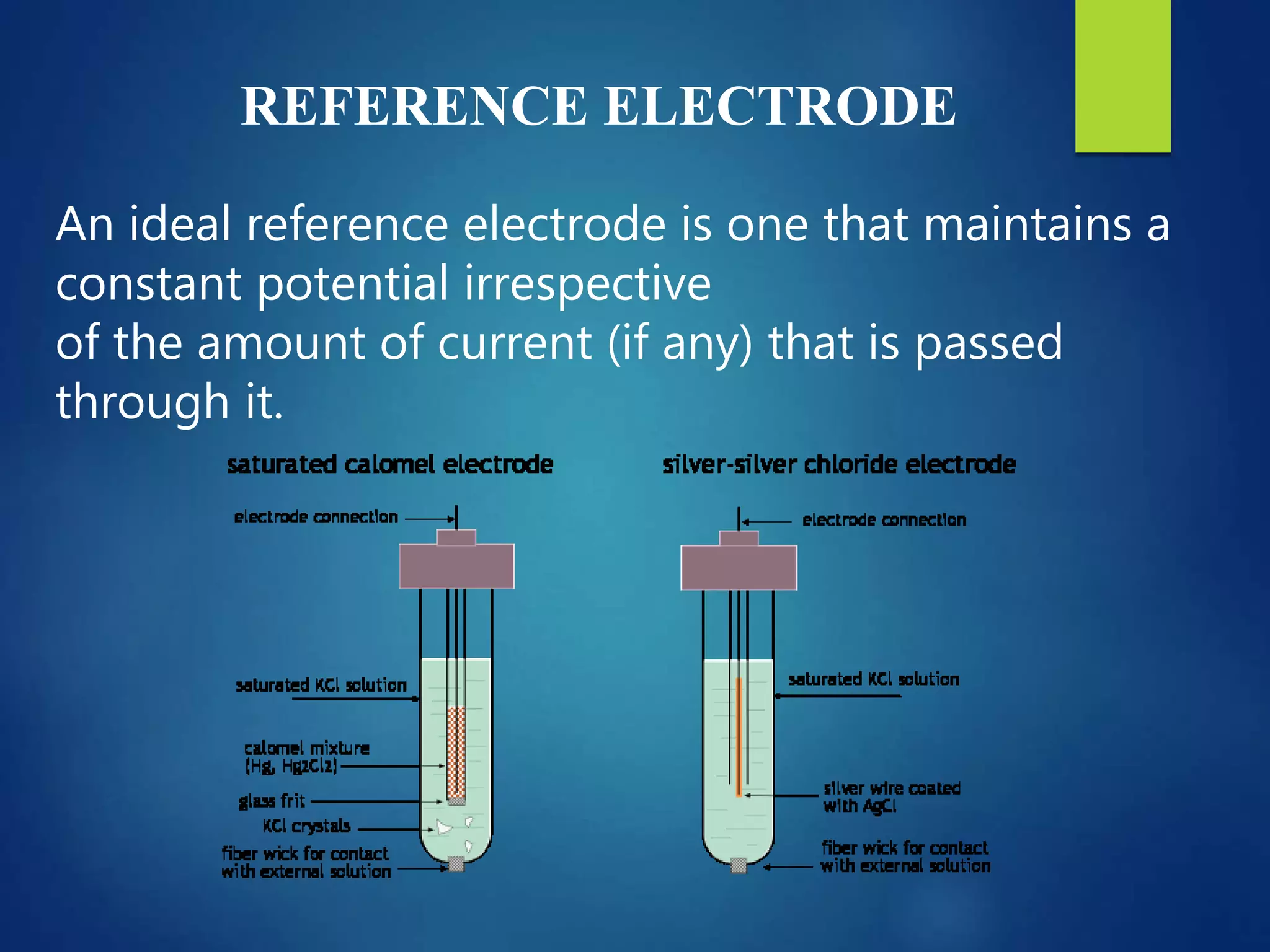 refernce electrodes | PPTX