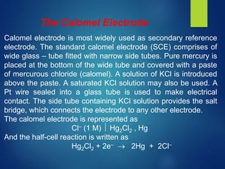 refernce electrodes | PPTX