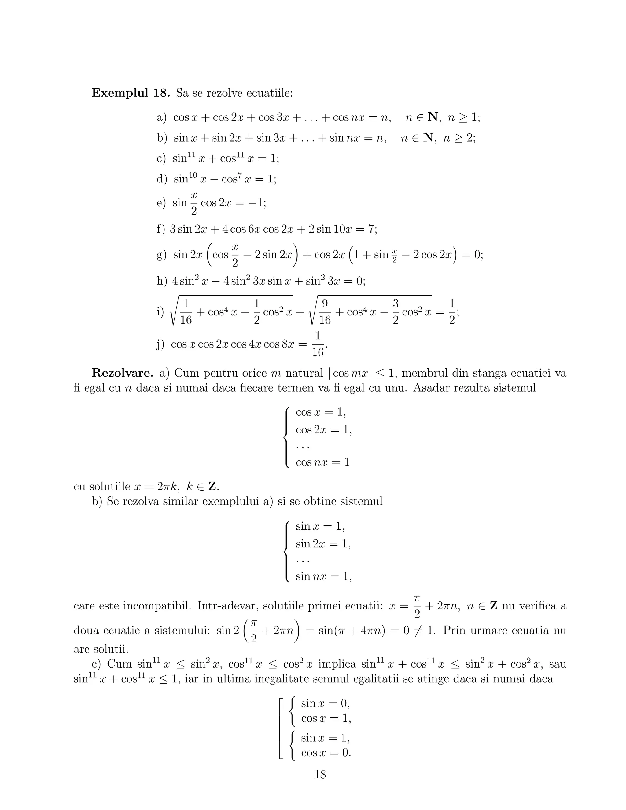 125907307 ecuatii-trigonometrice | PDF