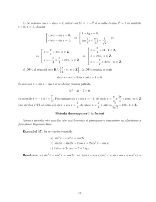 125907307 ecuatii-trigonometrice | PDF