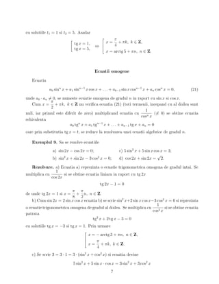 125907307 ecuatii-trigonometrice | PDF