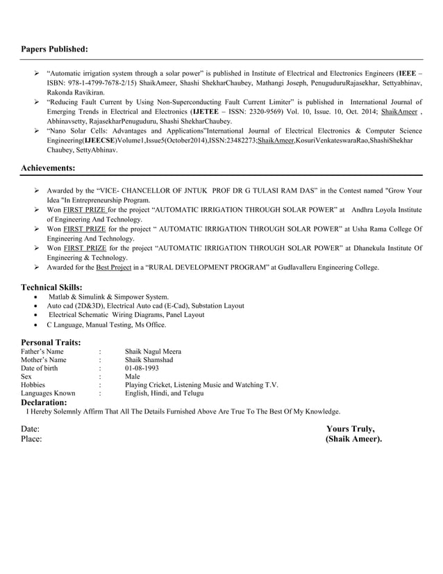 ameer matlab resume | PDF