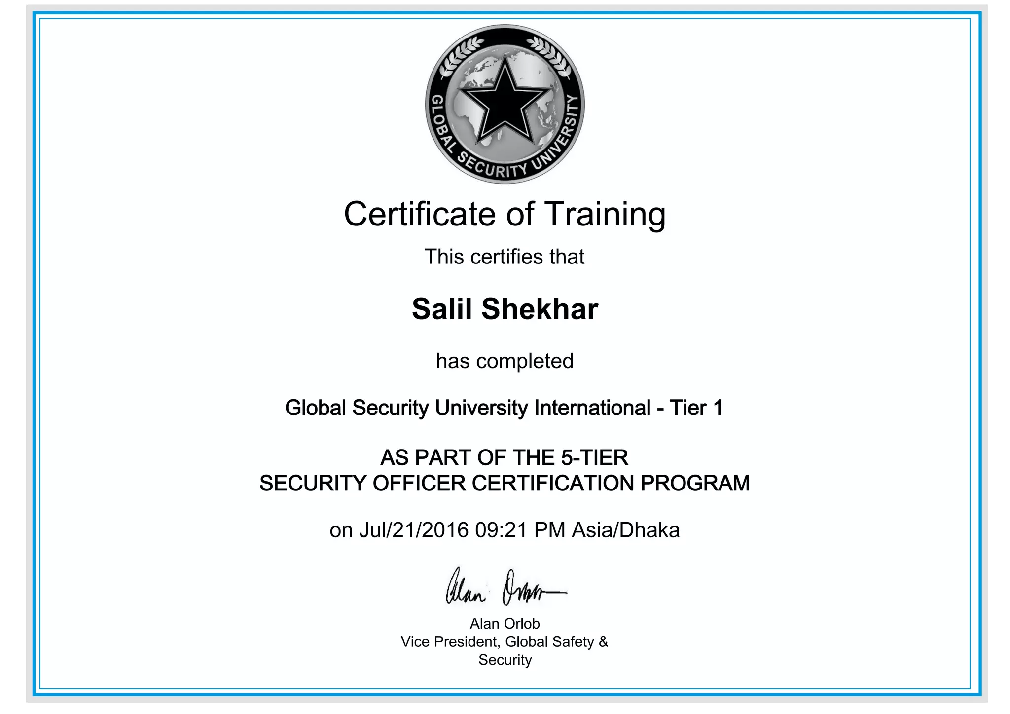 CertificateOfCompletion.pdf - Tier 1 | PDF