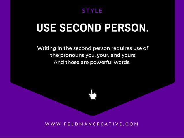 USE SECOND PERSON Writing In use-second-person-writing-in