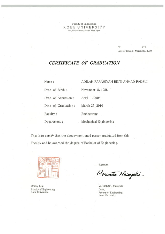 Grad Cert and Academic Results | PDF