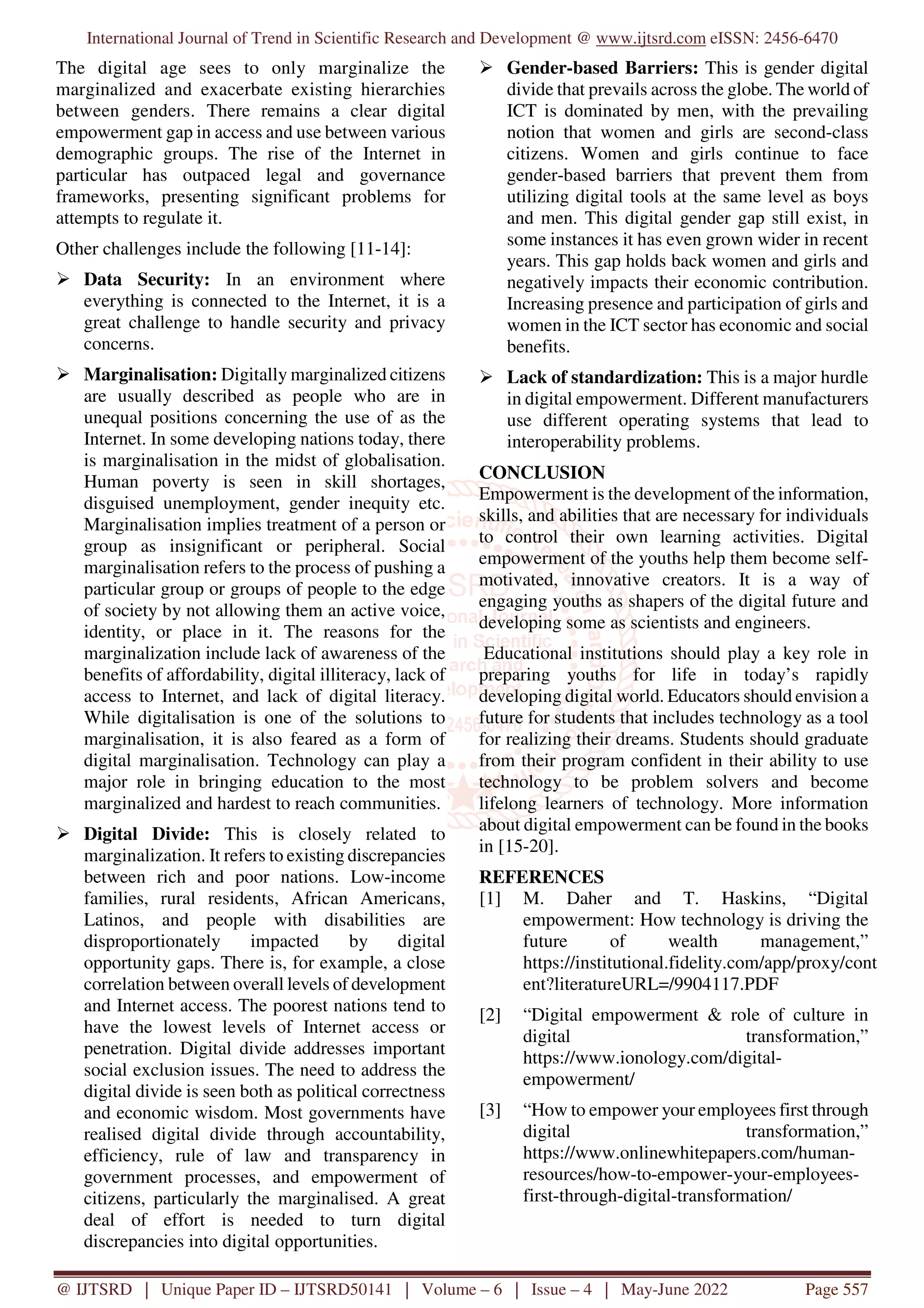 Digital Empowerment An Introduction | PDF