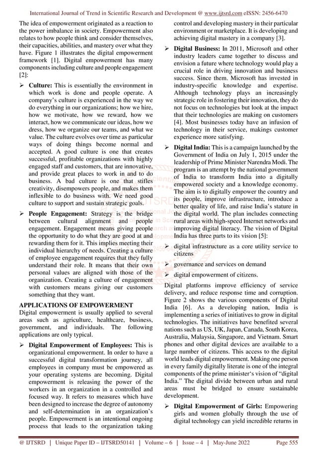 Digital Empowerment An Introduction | PDF