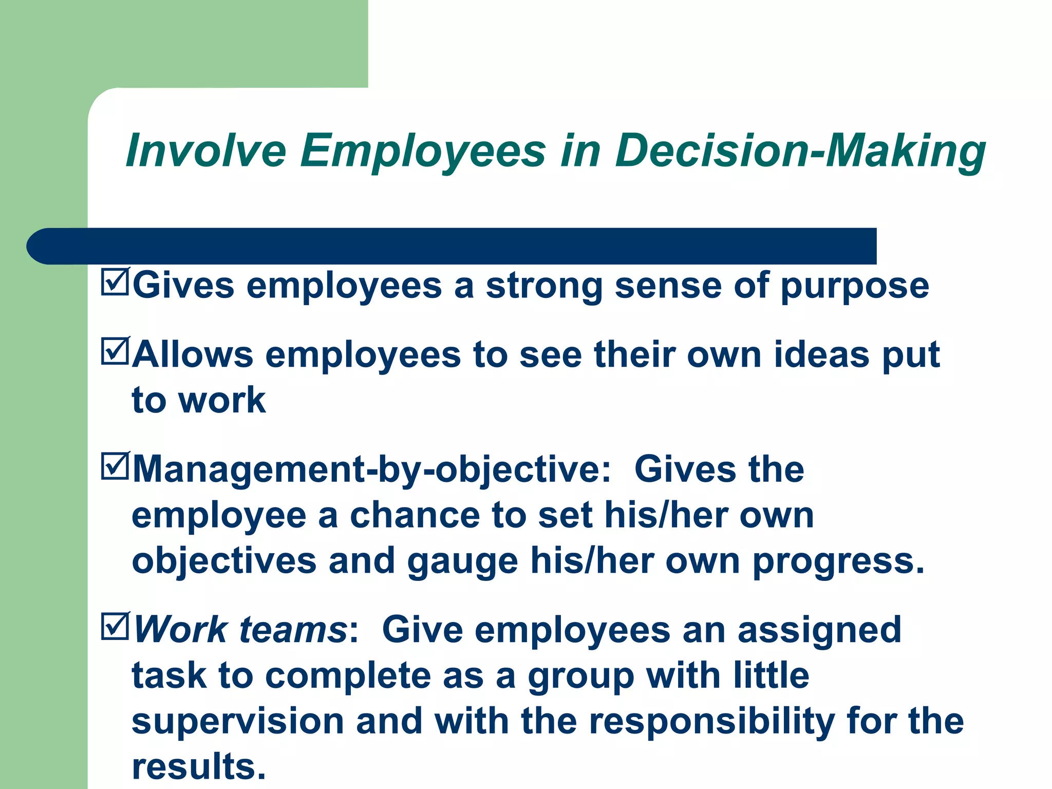 12.5 Maximize Employee Performance | PPT 12.5 Maximize Employee Performance | PPT