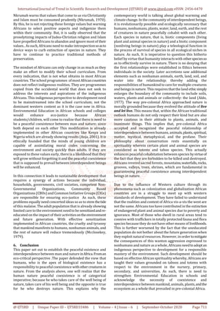 Nature and Human Domination | PDF