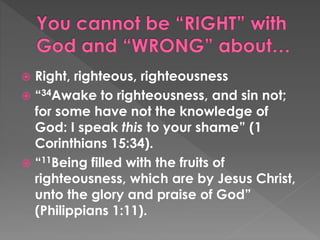 125 rightwronggod | PPT