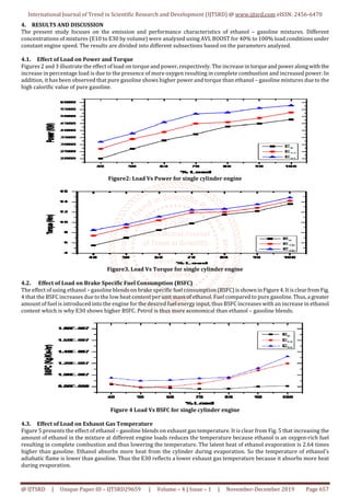 Simulation Study on Single Cylinder Spark Ignition Engine with Varying ...
