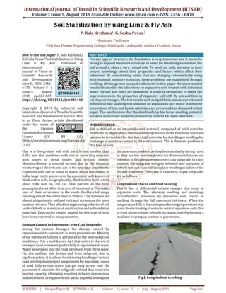 Soil Stabilization by Using Lime and Fly Ash | PDF