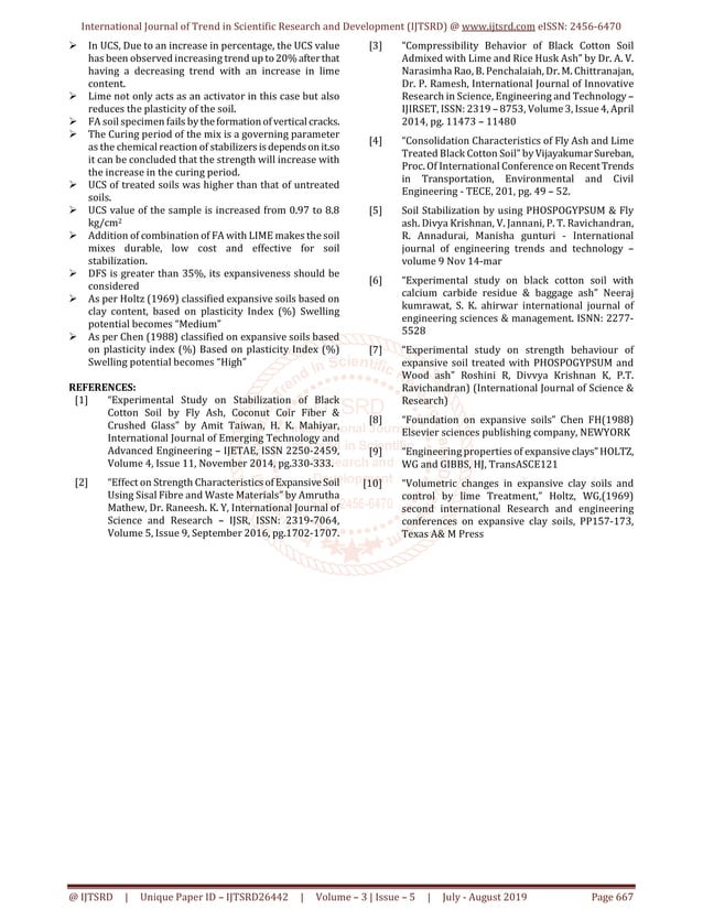 Soil Stabilization by Using Lime and Fly Ash | PDF