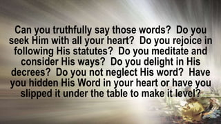 125 Words From The Lord | PPT