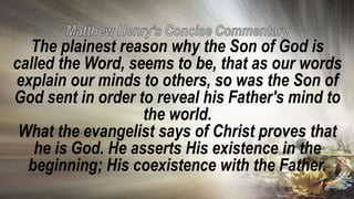 125 Words From The Lord | PPT