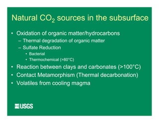 Low-BTU Hydrocarbon Fields as Natural Analogs for Geologic CO2 Storage ...