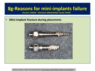 126 failure mini-implant-miniscrews in orthodontics-case report-oussama ...