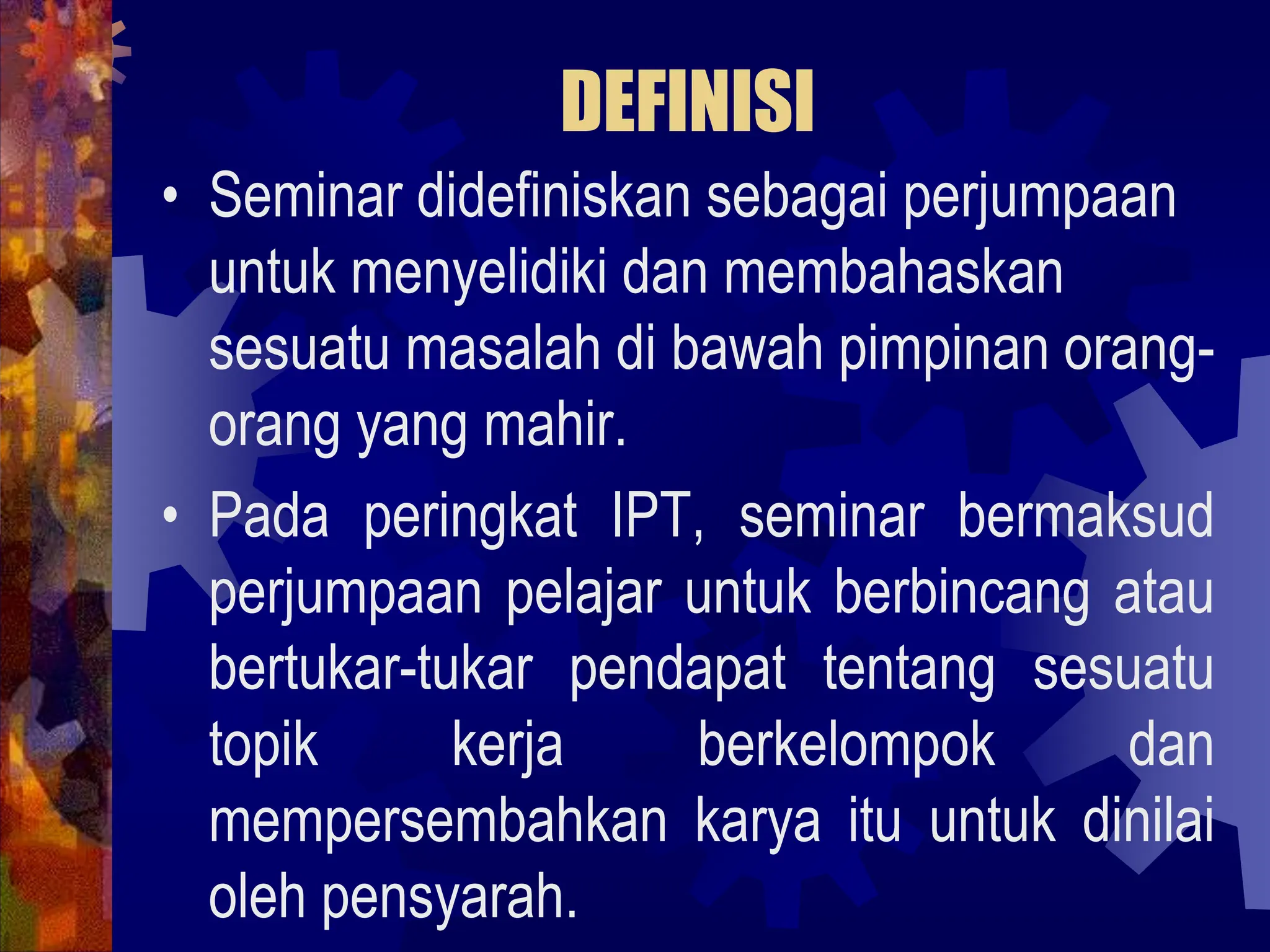 PAMERAN DAN CARA PENGANJURAN SEBUAH PAMERAN SENI | PPTX