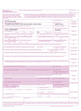 CITY OF SAN JOSE FORM 5020 | PDF