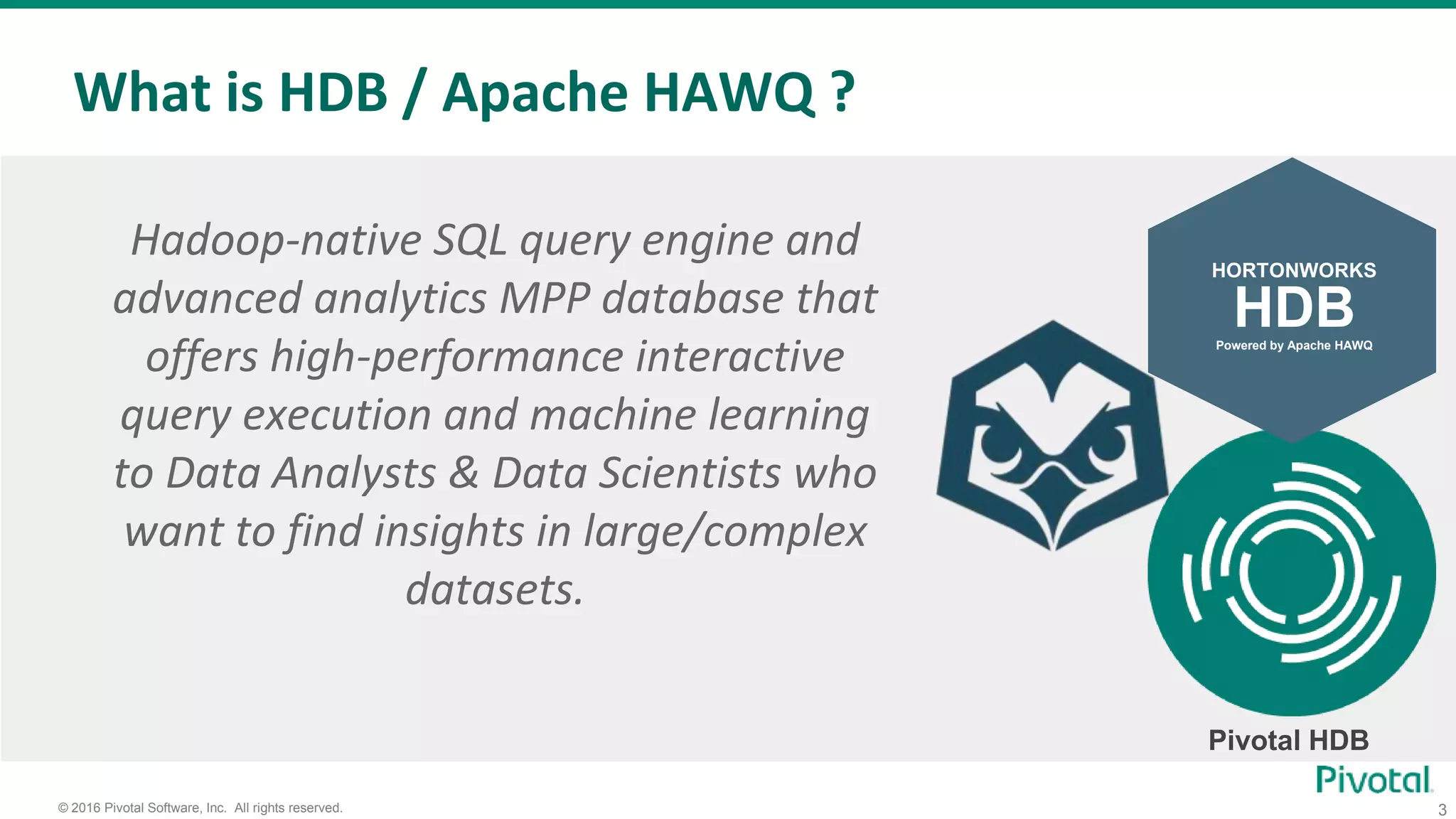 How to Use Apache Zeppelin with HWX HDB | PPTX | Databases | Computer Software and Applications