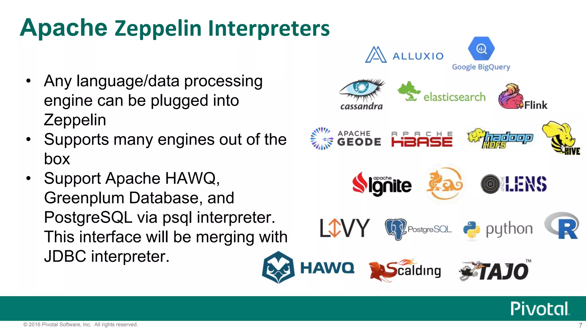 How to Use Apache Zeppelin with HWX HDB | PPTX | Databases | Computer Software and Applications