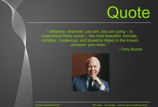 Map your Mind, Your mind on a paper | PPT