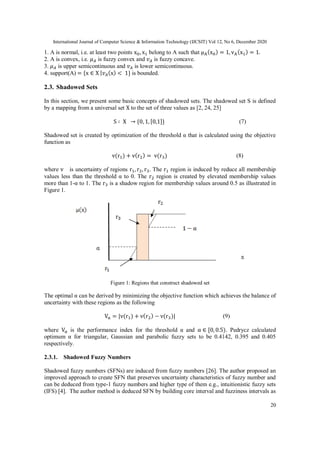 A New Approach for Ranking Shadowed Fuzzy Numbers and its Application | PDF