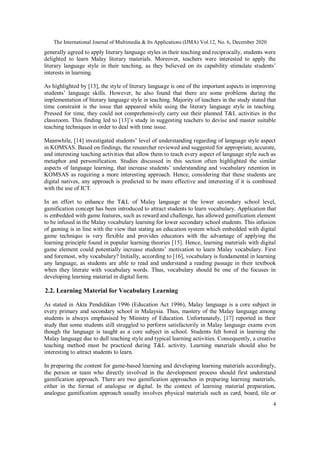DEVELOPMENT OF A MOBILE LEARNING APPLICATION OF MALAY VOCABULARY FOR ...