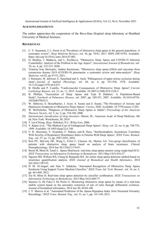 AUTOMATIC HOME-BASED SCREENING OF OBSTRUCTIVE SLEEP APNEA USING SINGLE CHANNEL ELECTROCARDIOGRAM ...